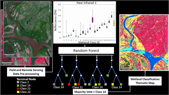 Remote Sensing Free Full Text Decision Tree Rule Based And Random Forest Classification Of
