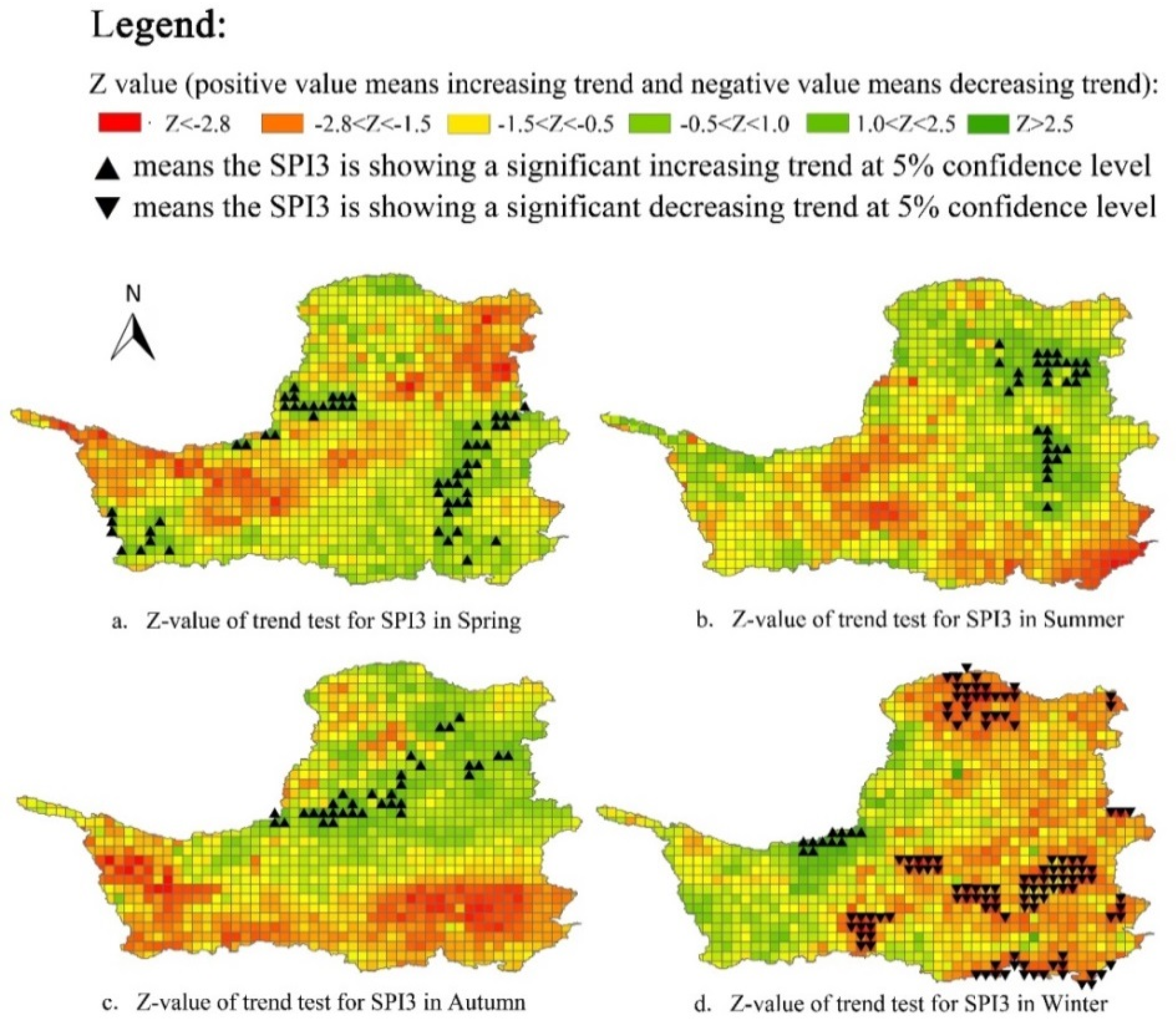 The Temporal-Spatial Characteristics of Drought in the Loess Plateau ...