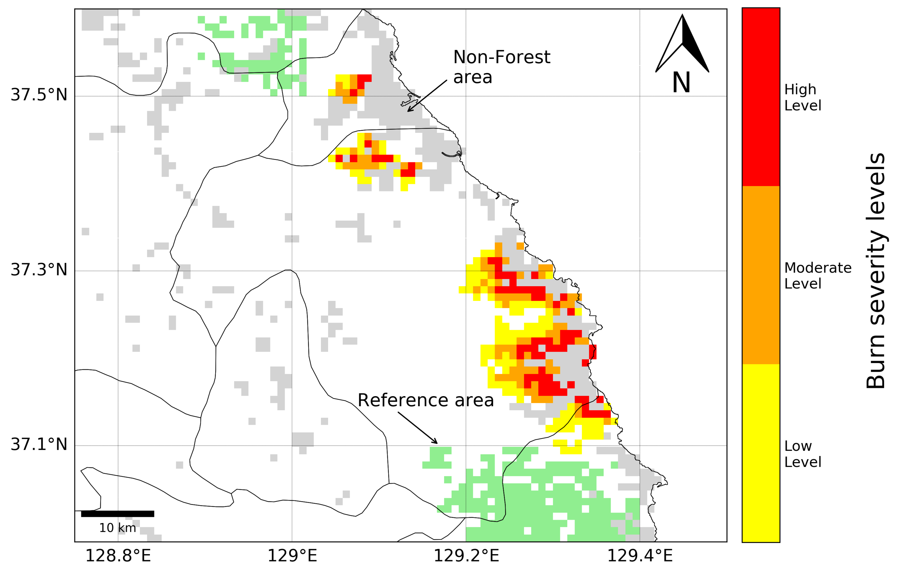 Satellite-Based Evaluation of the Post-Fire Recovery Process from the ...