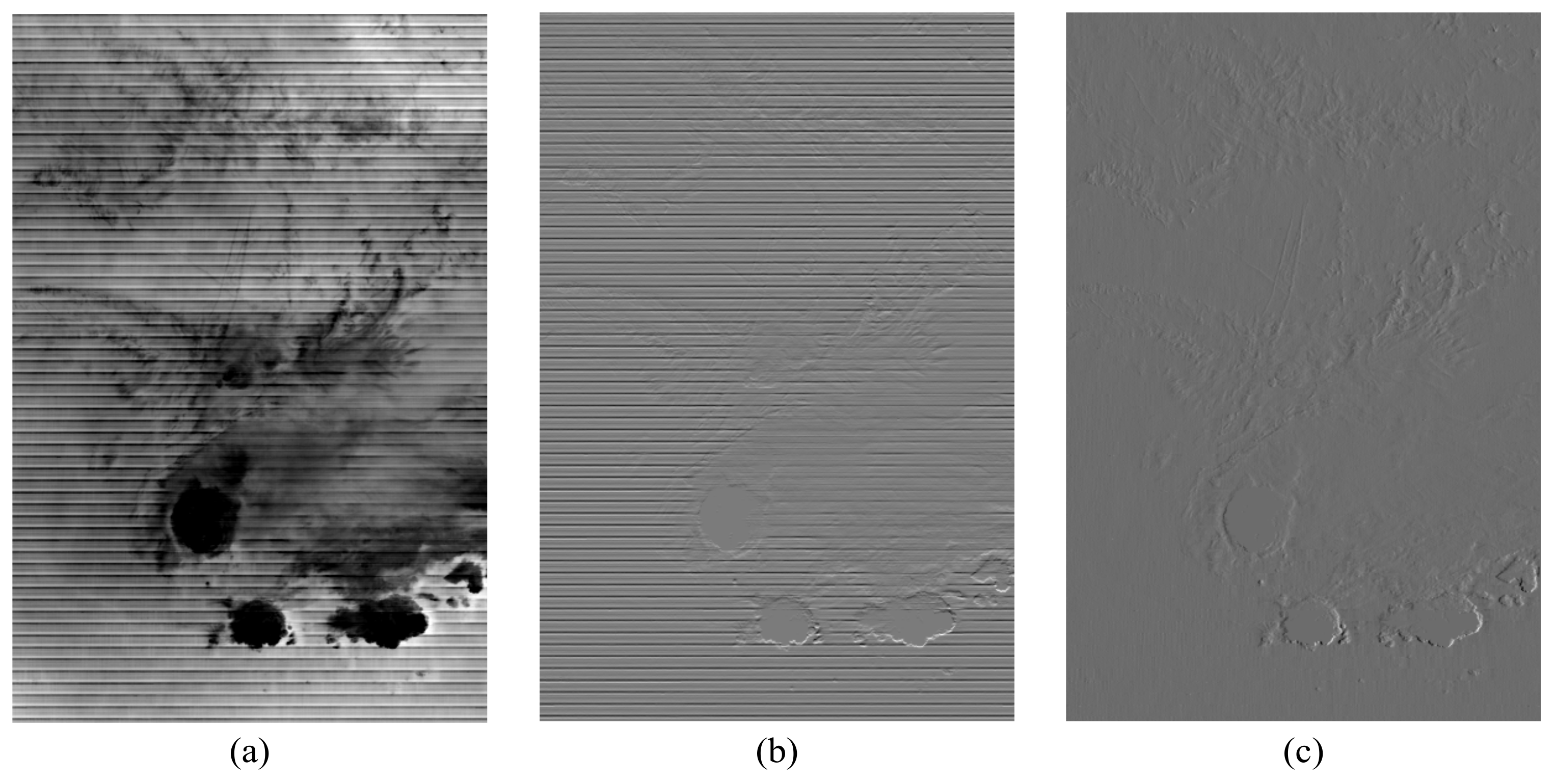 Remote Sensing | Free Full-Text | Remote Sensing Images Stripe Noise Removal by Double Sparse ...