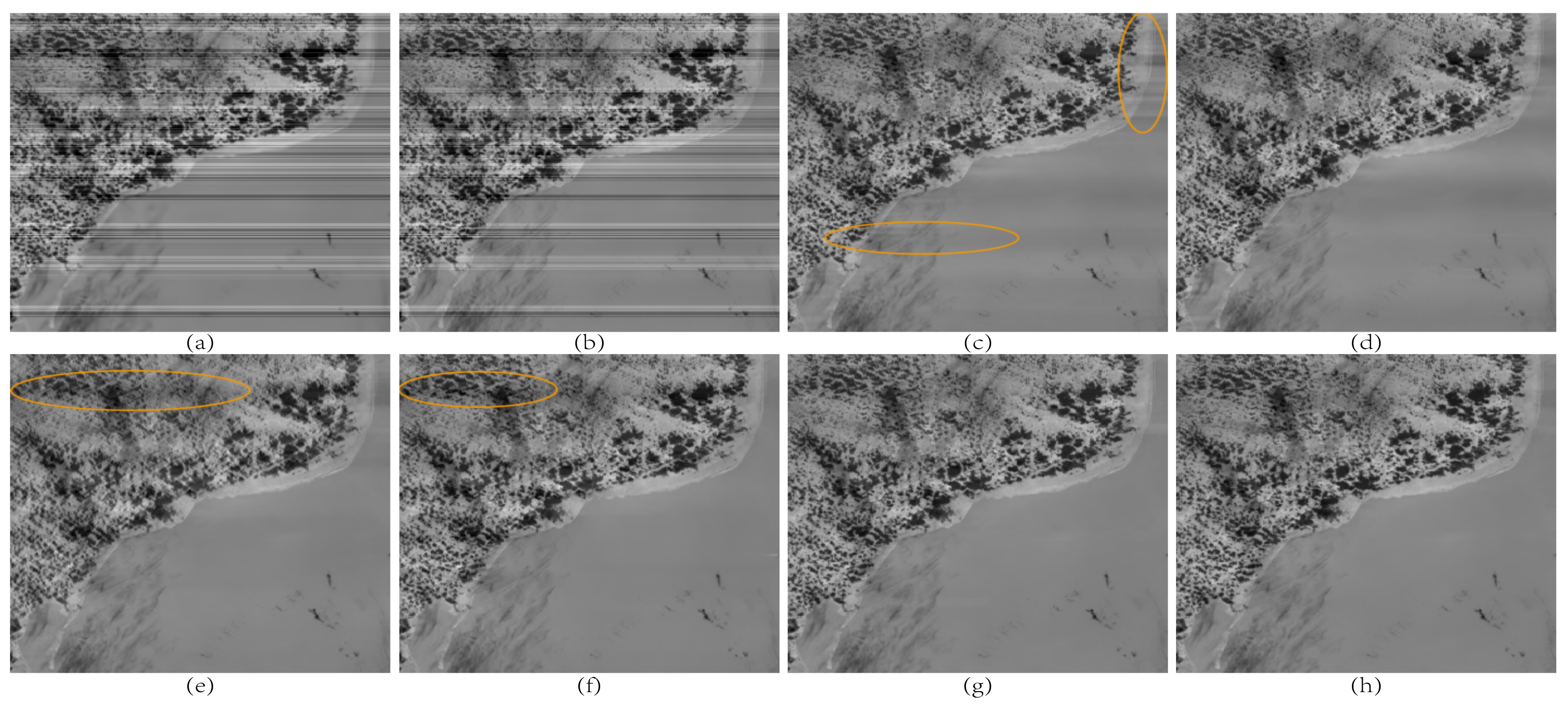 Remote Sensing | Free Full-Text | Remote Sensing Images Stripe Noise Removal by Double Sparse ...