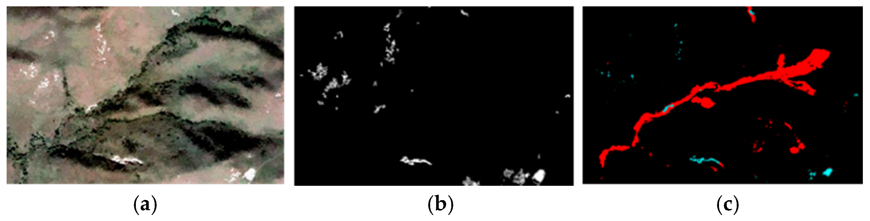 Unsupervised Change Detection Using Fast Fuzzy Clustering for Landslide Mapping from Very High ...