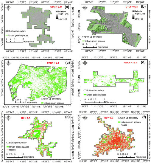 Assessing Impacts of Urban Form on Landscape Structure of Urban Green ...