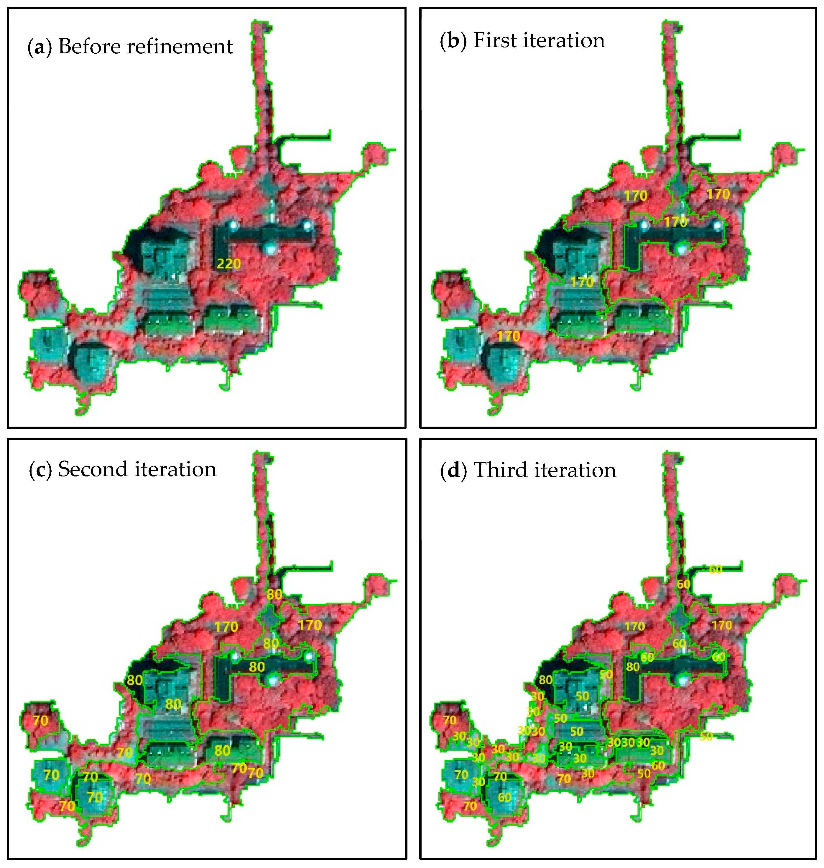 Multiscale Optimized Segmentation of Urban Green Cover in High Resolution Remote Sensing Image