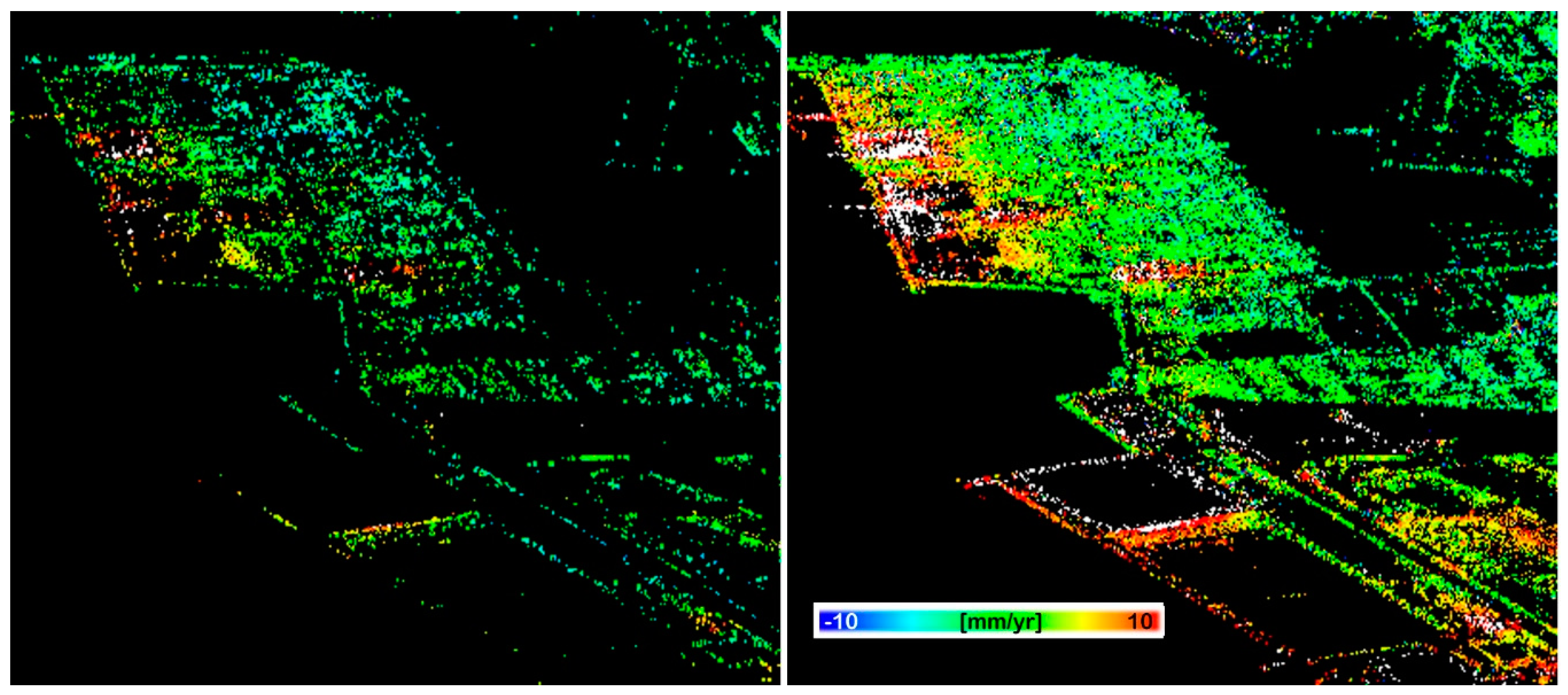 Remote Sensing | Free Full-Text | Comparison of Persistent Scatterer Interferometry and SAR ...