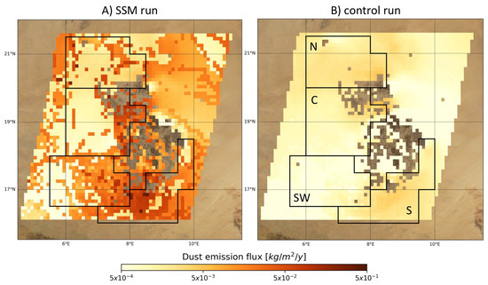 Identification of Dust Sources in a Saharan Dust Hot-Spot and Their ...