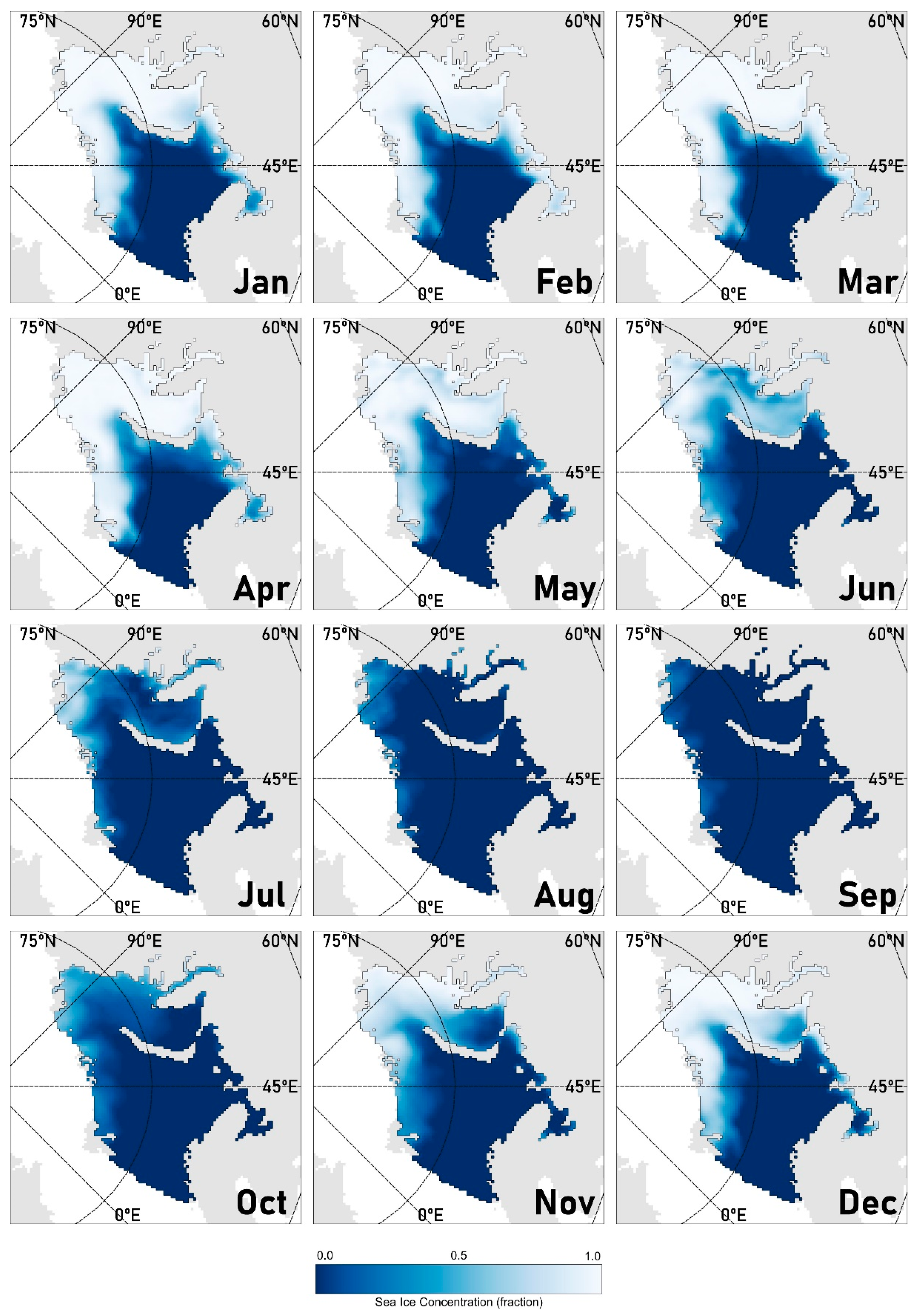 Satellite-Based Prediction of Arctic Sea Ice Concentration Using a Deep ...