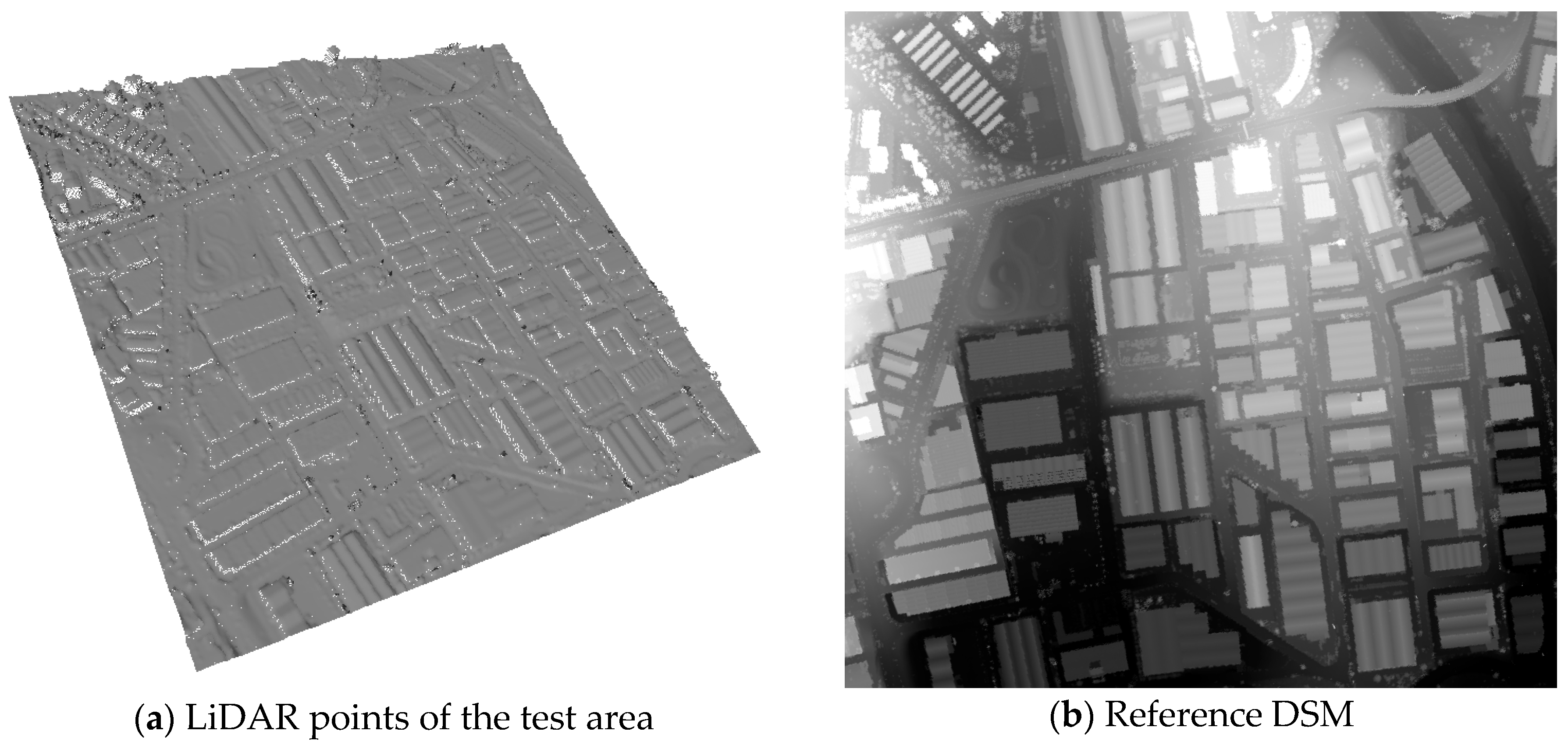 Digital Surface Model Interpolation Based on 3D Mesh Models