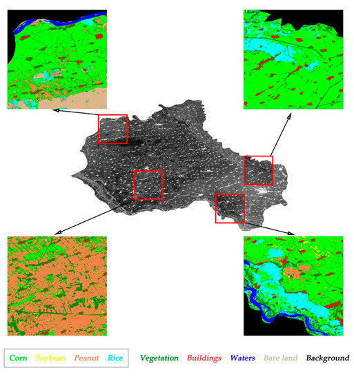 Multi-Temporal SAR Data Large-Scale Crop Mapping Based on U-Net Model