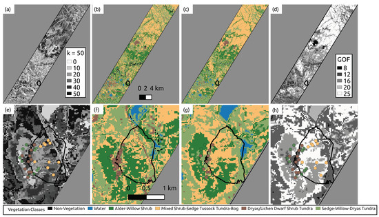Arctic Vegetation Mapping Using Unsupervised Training Datasets and Convolutional Neural Networks