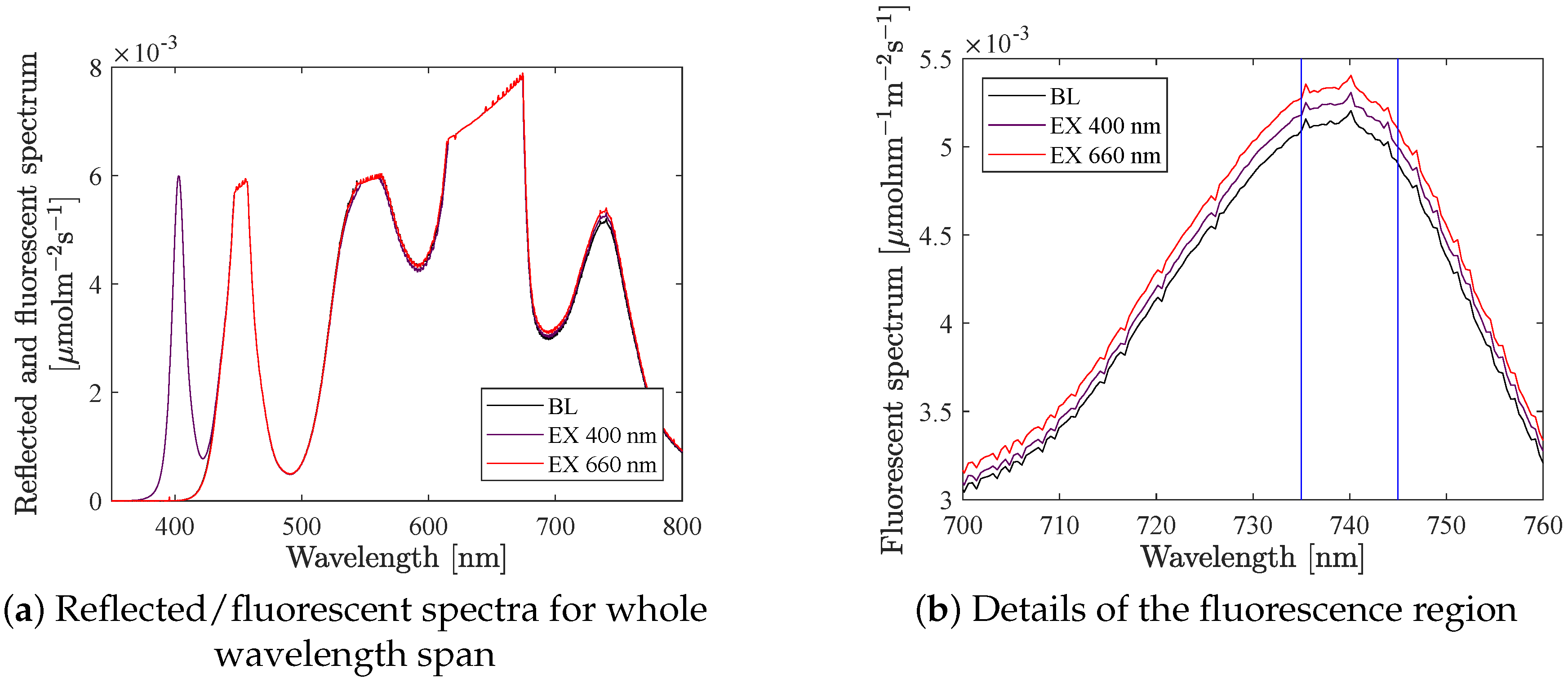 Chlorophyll Fluorescence Spectrum