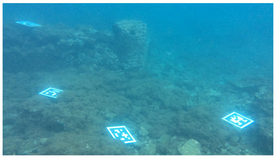 Detecting Square Markers in Underwater Environments