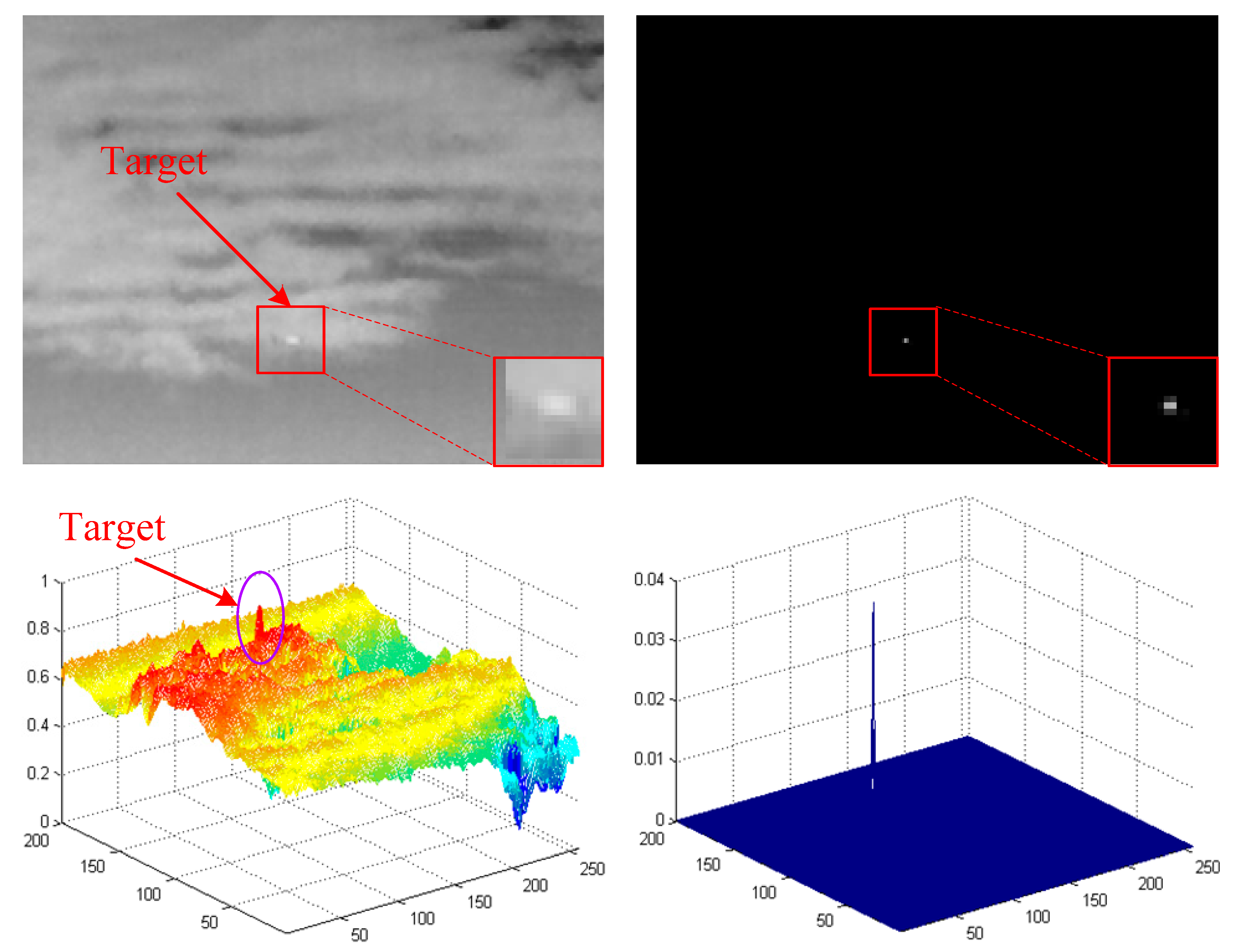 Infrared Small Target Detection Based On Non Convex Optimization With Lp Norm Constraint