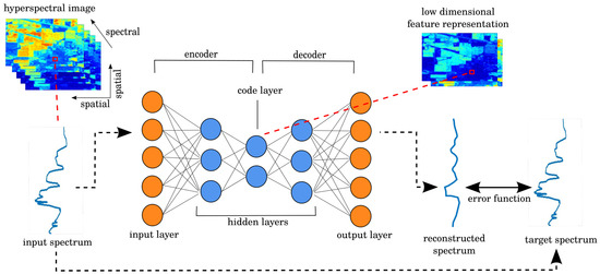 Unsupervised Feature-Learning for Hyperspectral Data with Autoencoders