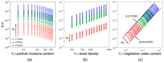 Theoretical Evaluation of Water Cloud Model Vegetation Parameters