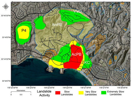 Evidence of Instability in Previously-Mapped Landslides as Measured ...