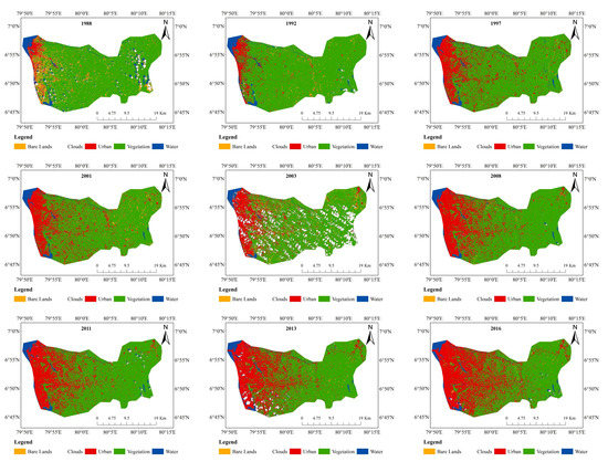 Urbanization and Its Impacts on Land Surface Temperature in Colombo ...