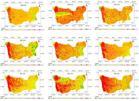 Urbanization and Its Impacts on Land Surface Temperature in Colombo ...
