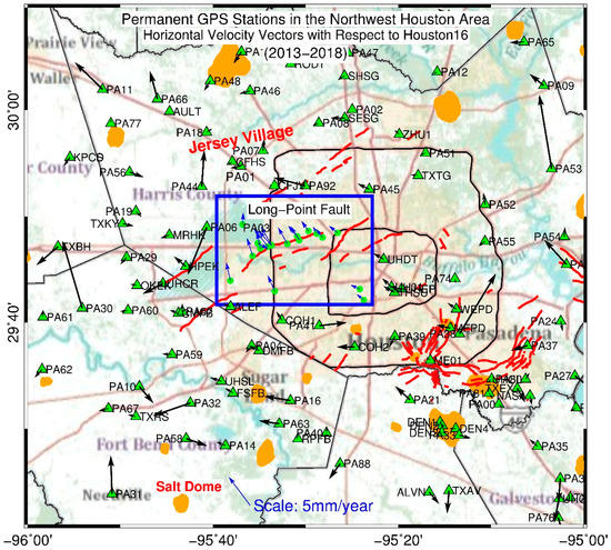 Current Activity of the Long Point Fault in Houston, Texas Constrained ...