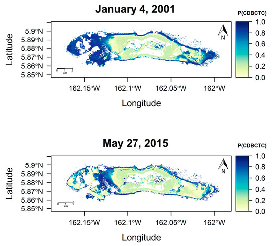 Coral Reef Change Detection in Remote Pacific Islands Using Support ...
