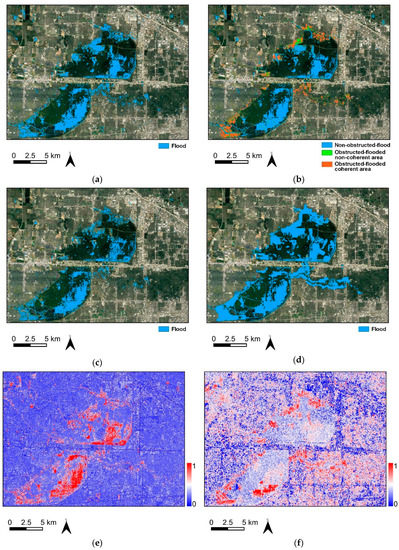 Urban Flood Mapping Using SAR Intensity and Interferometric Coherence via Bayesian Network Fusion