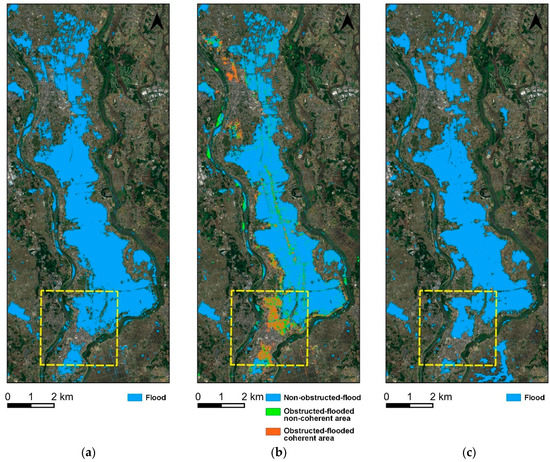 Urban Flood Mapping Using SAR Intensity and Interferometric Coherence ...