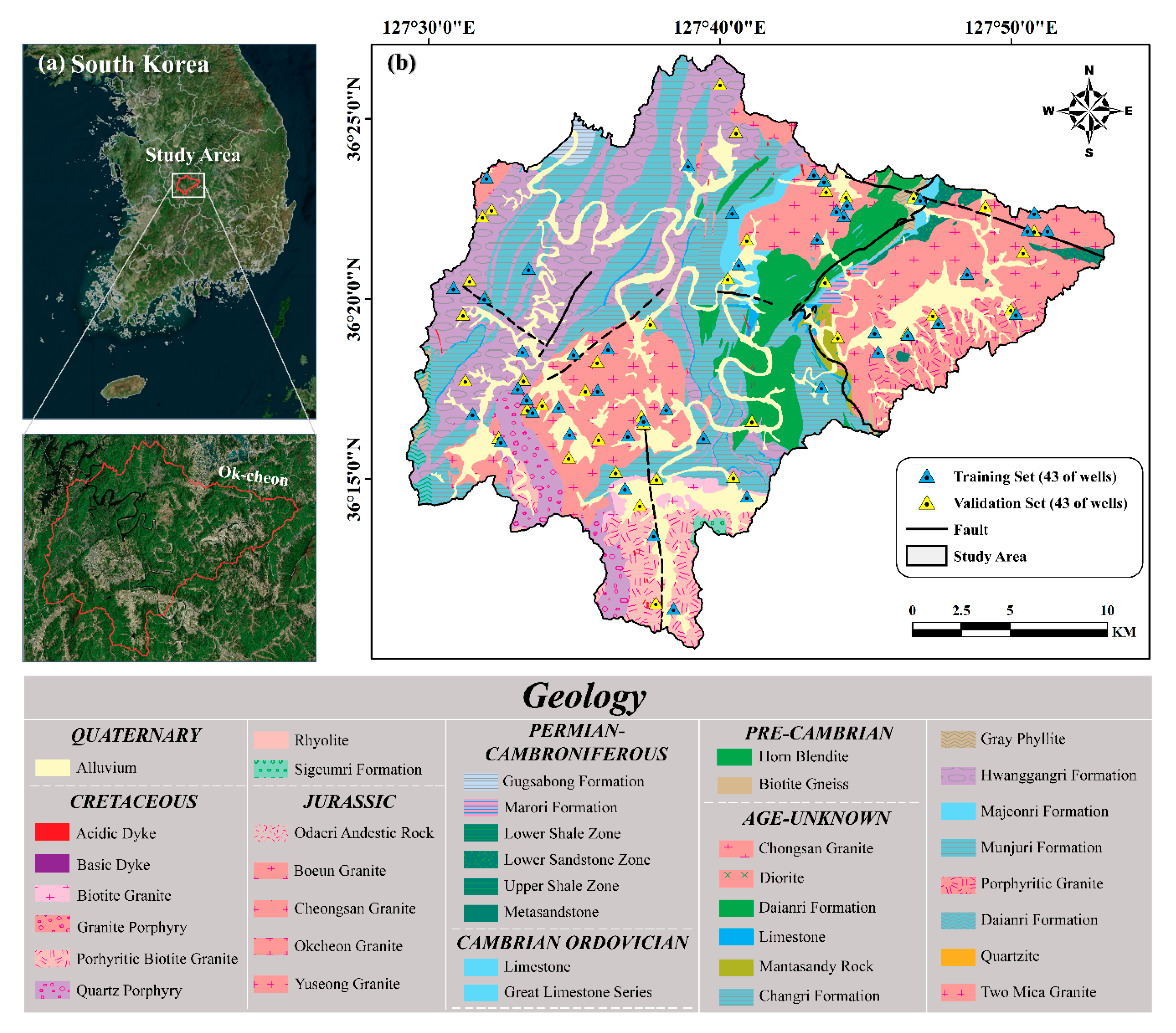 Spatial Mapping of the Groundwater Potential of the Geum River Basin ...