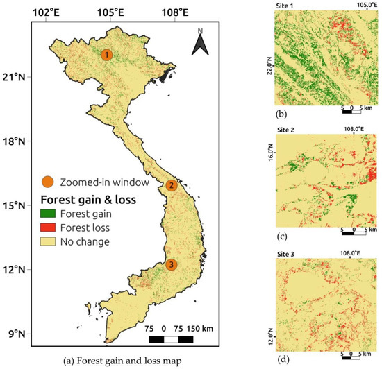 JAXA Annual Forest Cover Maps for Vietnam during 2015–2018 Using ALOS-2 ...
