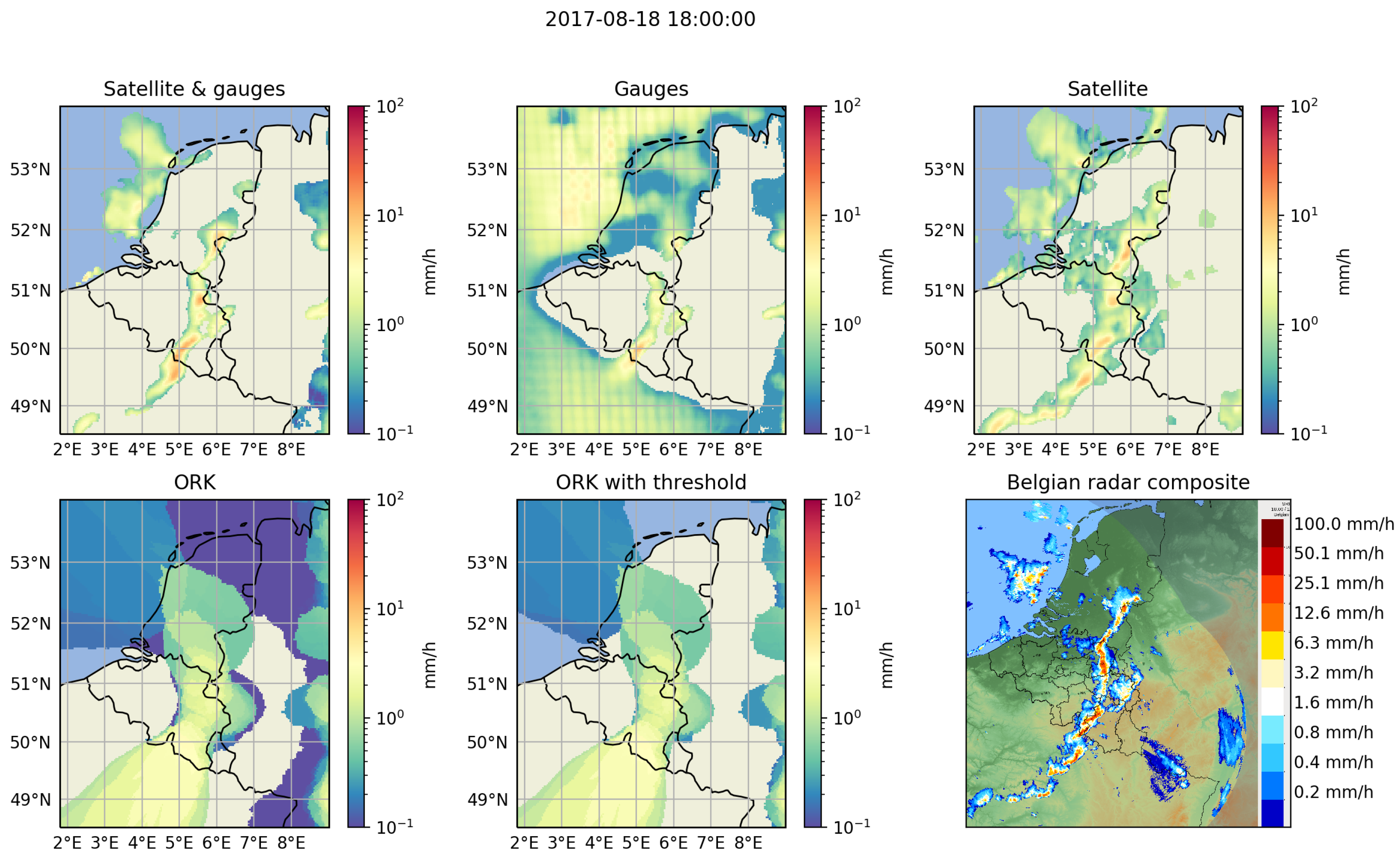 Deep Learning for Precipitation Estimation from Satellite and Rain ...