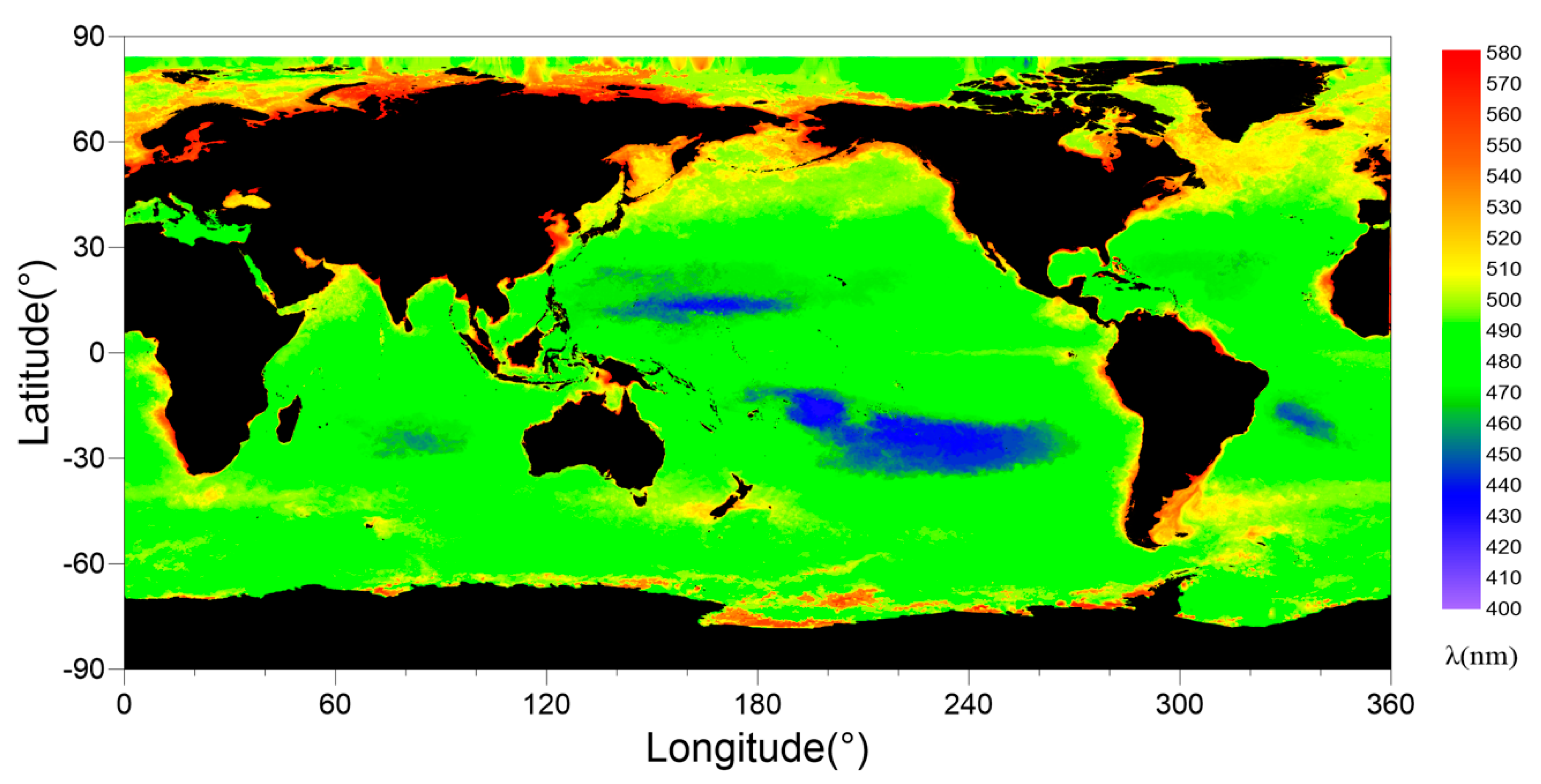 Analysis of the Optimal Wavelength for Oceanographic Lidar at the ...
