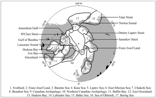 Spatial and Temporal Variations in the Extent and Thickness of Arctic ...
