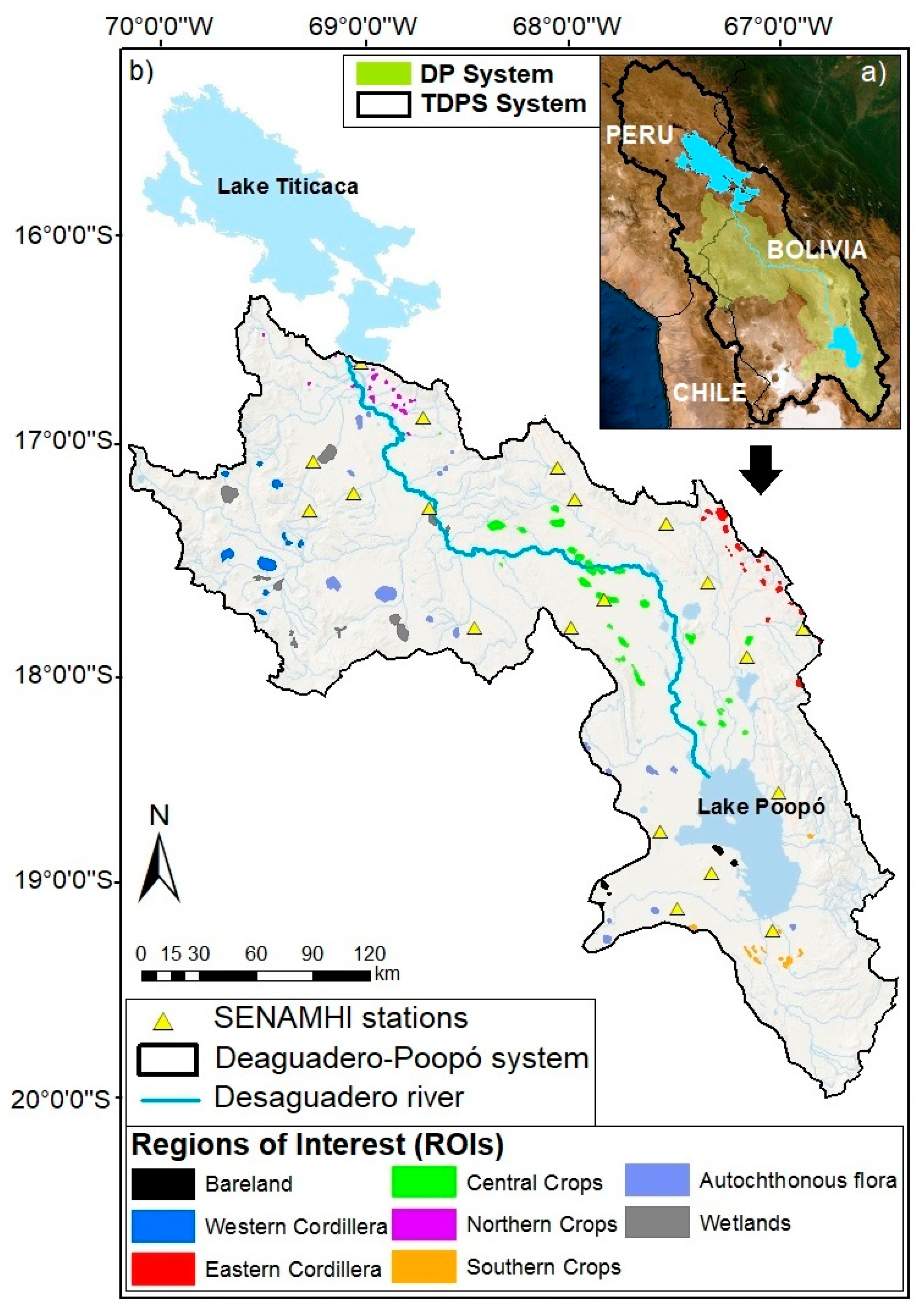 Mapping Evapotranspiration, Vegetation and Precipitation Trends in the ...
