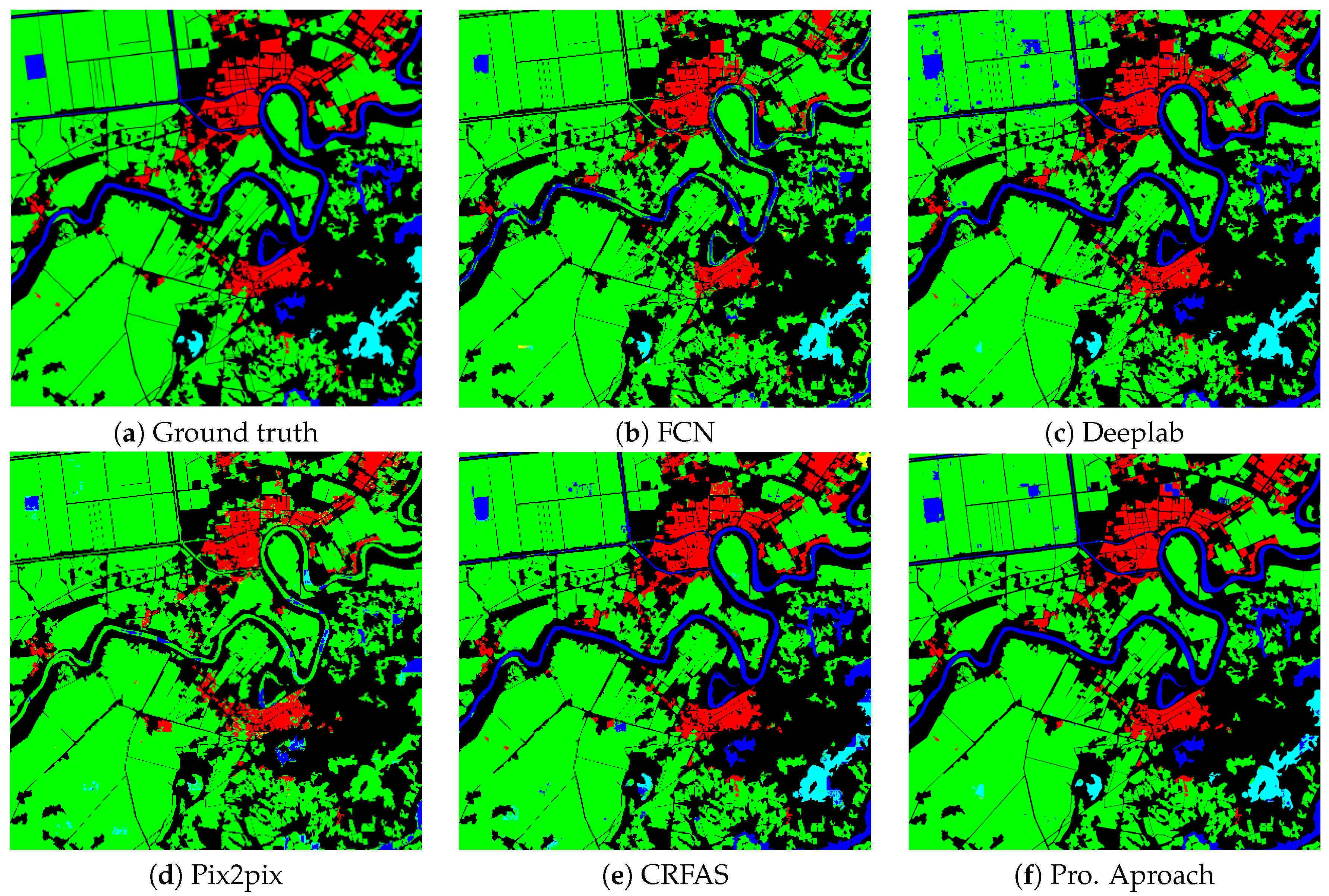 An End To End Bayesian Segmentation Network Based On A Generative Adversarial Network For Remote
