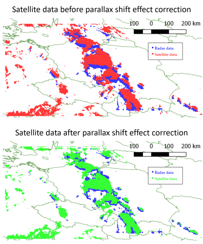 Remote Sensing | Free Full-Text | A Parallax Shift Effect Correction Based on Cloud Height for ...