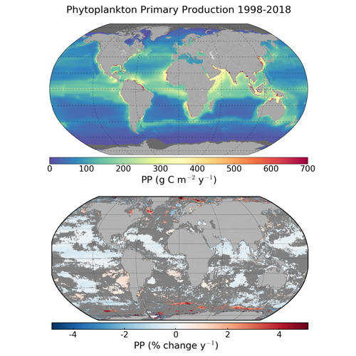Primary Productivity Ocean