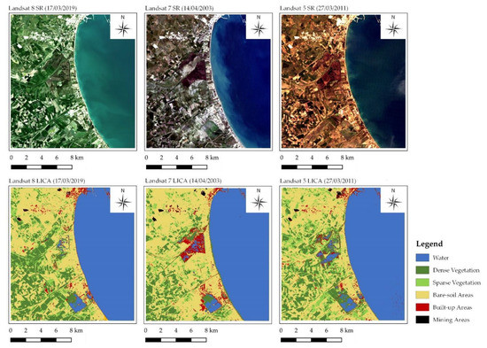 Landsat Images Classification Algorithm Lica To Automatically Extract Land Cover Information