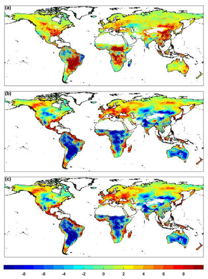 Global Trends in Evapotranspiration Dominated by Increases across Large ...