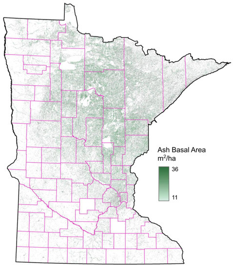 Ash Presence and Abundance Derived from Composite Landsat and Sentinel ...