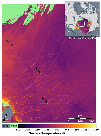 A New Algorithm for Daily Sea Ice Lead Identification in the Arctic and ...