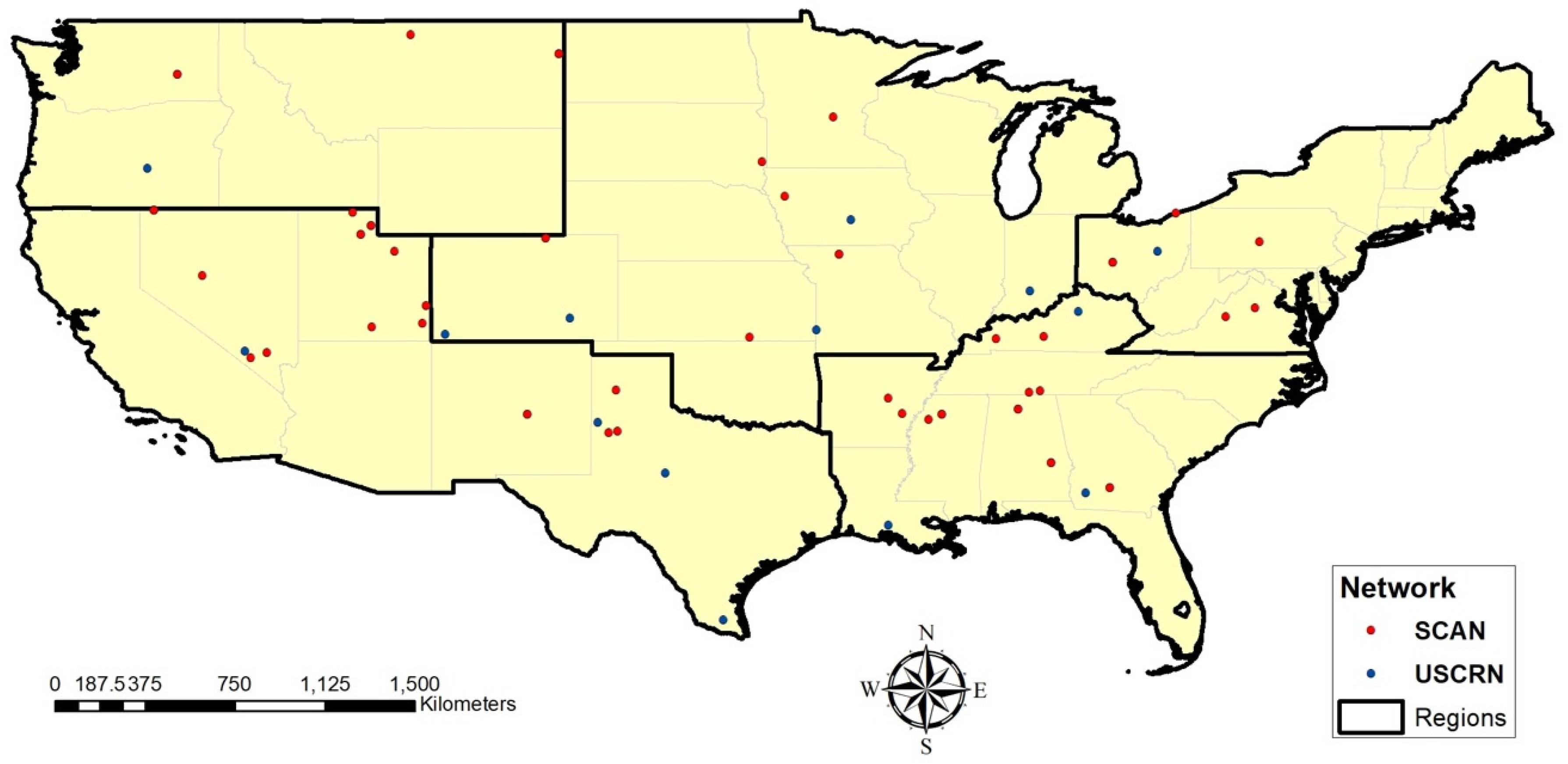 Long-Term Trends in Root-Zone Soil Moisture across CONUS Connected to ENSO