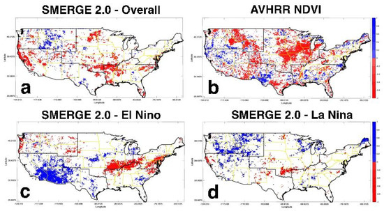 Long-Term Trends in Root-Zone Soil Moisture across CONUS Connected to ENSO