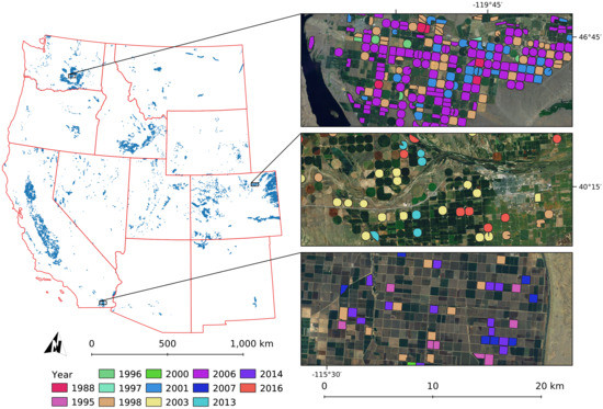 IrrMapper: A Machine Learning Approach for High Resolution Mapping of Irrigated Agriculture ...