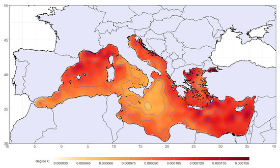 A Warming Mediterranean: 38 Years of Increasing Sea Surface Temperature