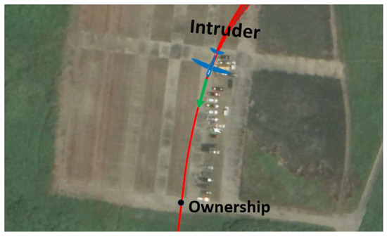 Detection of a Moving UAV Based on Deep Learning-Based Distance Estimation
