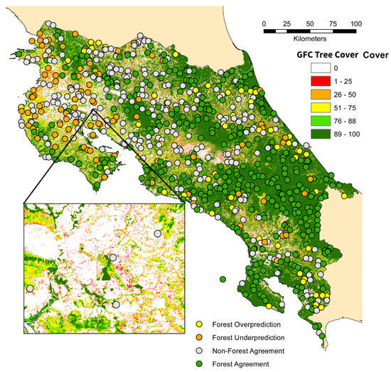 Evaluating Forest Cover and Fragmentation in Costa Rica with a ...