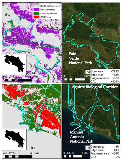 Evaluating Forest Cover and Fragmentation in Costa Rica with a ...