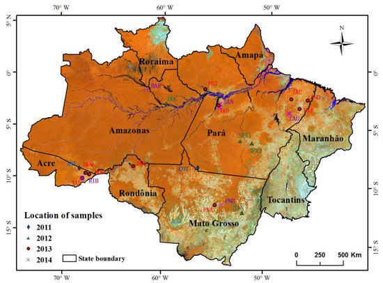 Modeling Forest Aboveground Carbon Density in the Brazilian Amazon with ...