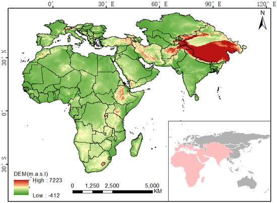 Geographic Distribution of Desert Locusts in Africa, Asia and Europe ...