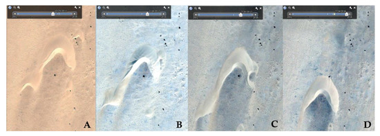 Remote Sensing | Free Full-Text | Sand Dune Dynamics Exploiting a Fully Automatic Method Using ...