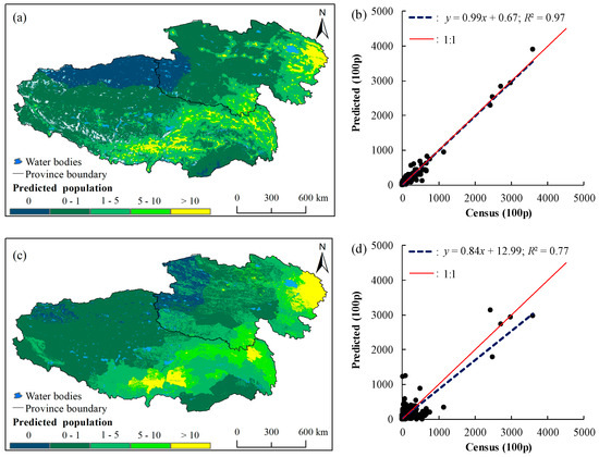 Mapping Changing Population Distribution on the Qinghai–Tibet Plateau ...